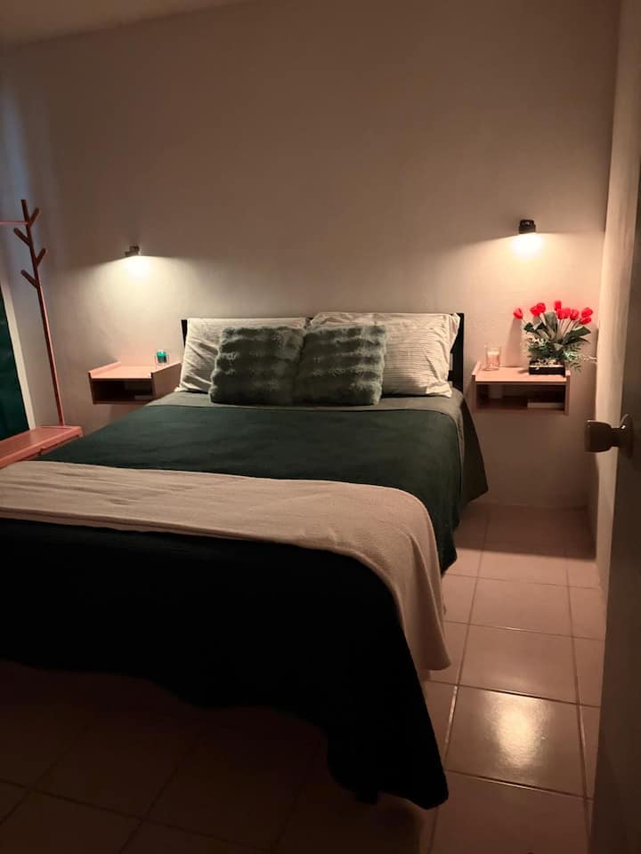 Depa De 2 Recámaras Con 3 Camas Wifi Zona Segura - Xalapa