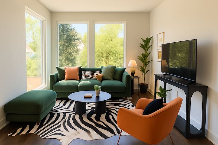 Bright & Stylish 3br/2ba W/ Balcony - Chavy Chase - Bethesda, MD