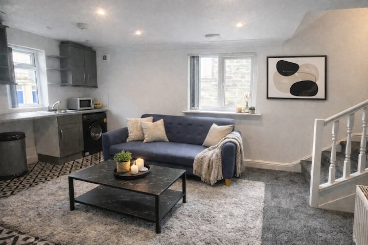 Town Central Stay|free Parking|wi-fi|train 5 Min - Huddersfield