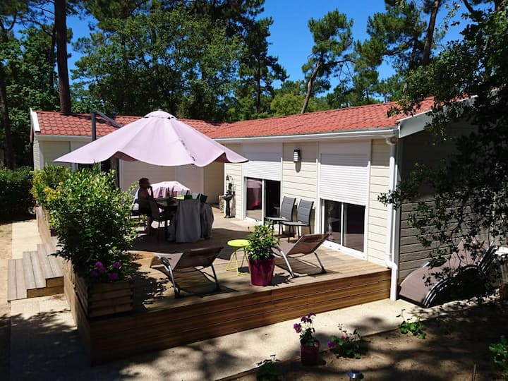Chalet Climatisé Pour 6 Personnes - Challans