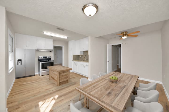 Blue And White 3 Beds - Deer Park