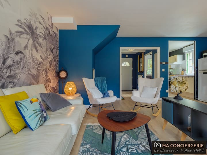 "Aux Dunes" | Maison 8 Pers Au Golf, Parking Privé - Pas-de-Calais