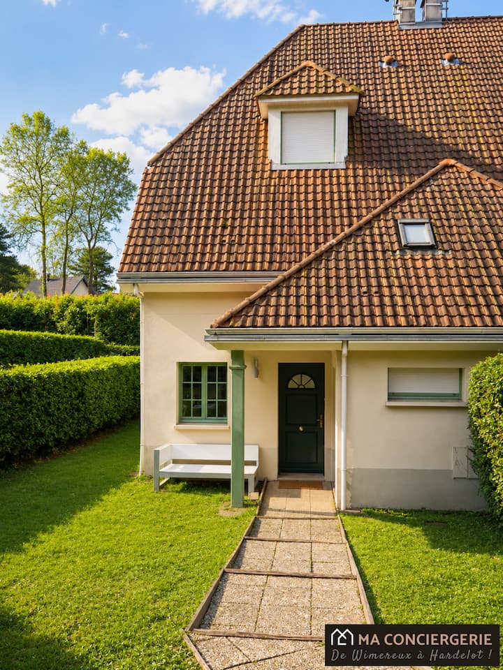 "Aux Dunes" | Maison 8 Pers Au Golf, Parking Privé - Hardelot-Plage
