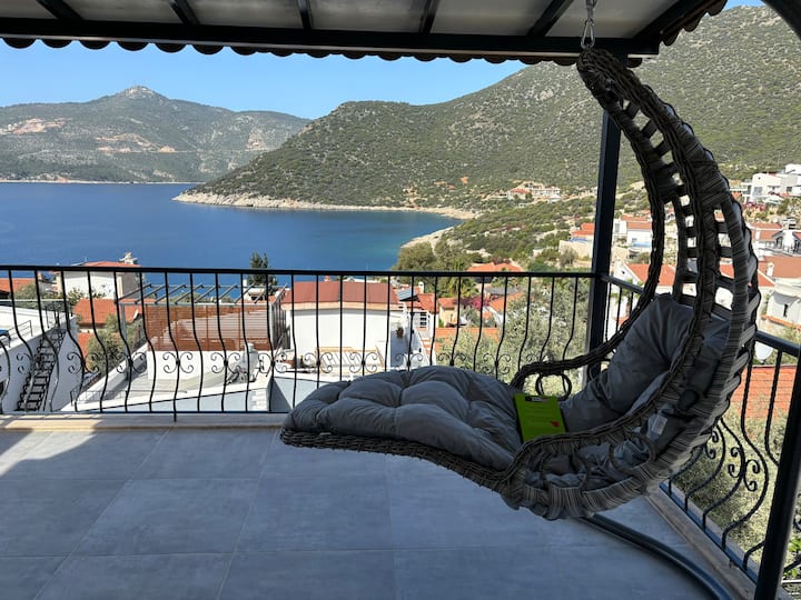 Villa With Stunning Views Over Kalamar Bay Kalkan - Kalkan