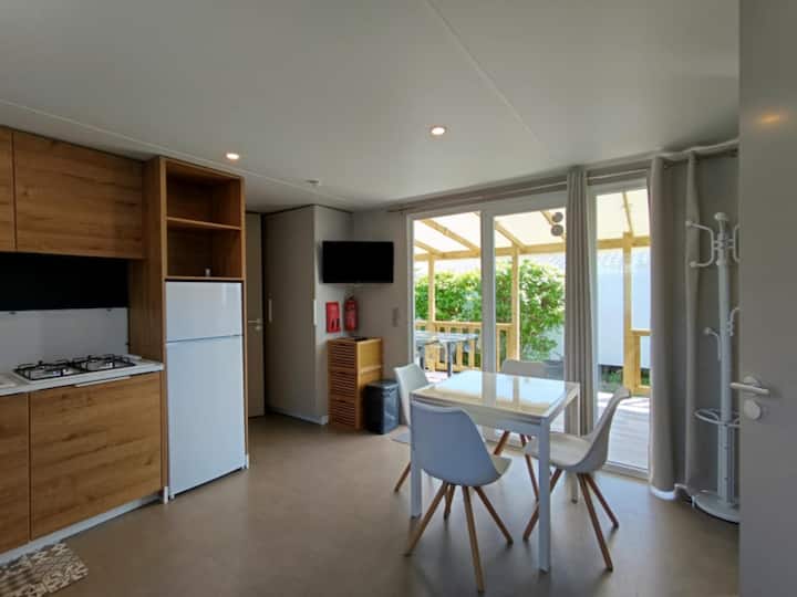 Mobil-home 3ch, Proche Plage, Terrace Fermée - Saint-Jean-de-Monts