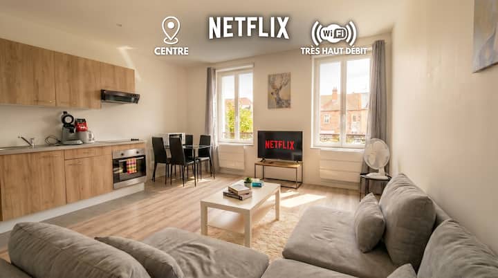 Grand T3 Proche Hypercentre & Place Franklin - Mulhouse