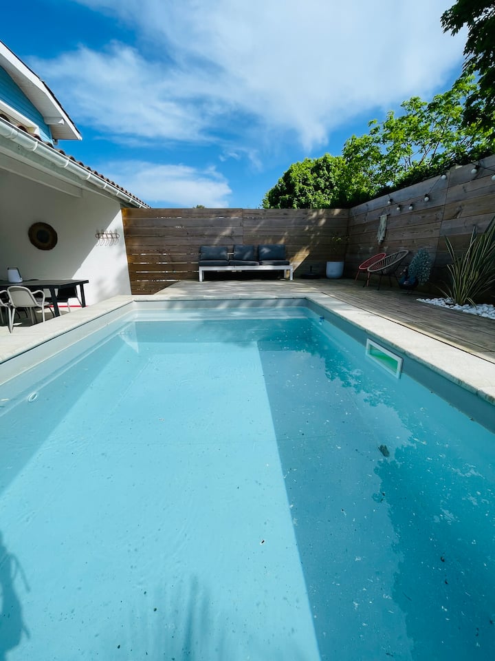 Lovely House With Pool Close To Beaches - Seignosse