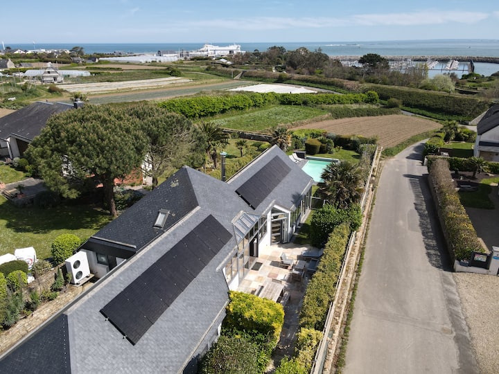 Villa Kergaro - Piscine Chauffée - Île de Batz
