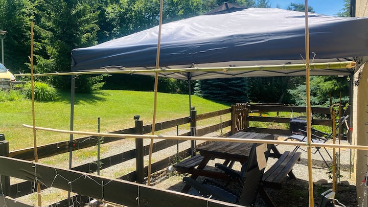 Cocon Plein Sud Avec Jardin Privé Et Véranda - Saint-Léger-les-Mélèzes