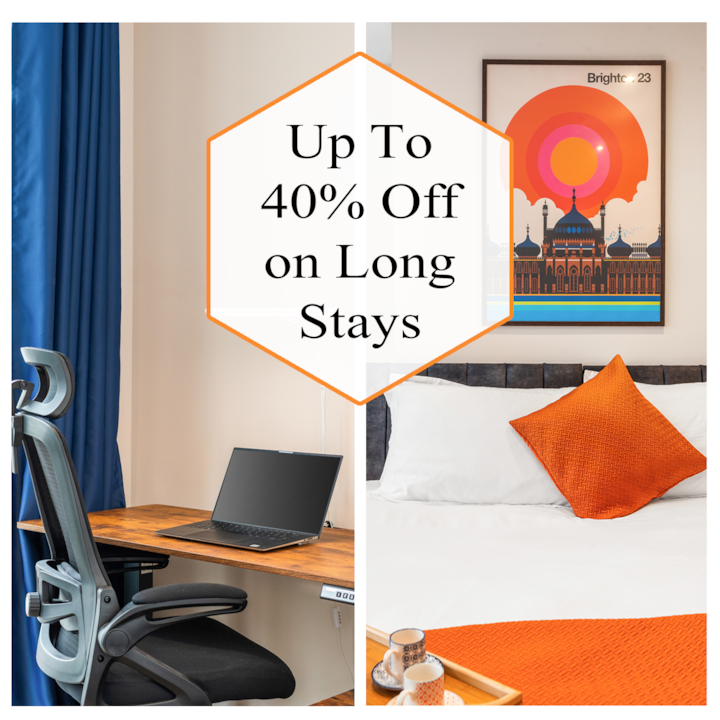 1-bed Brighton - Long Stay Discount Up To 40% - Brighton & Hove