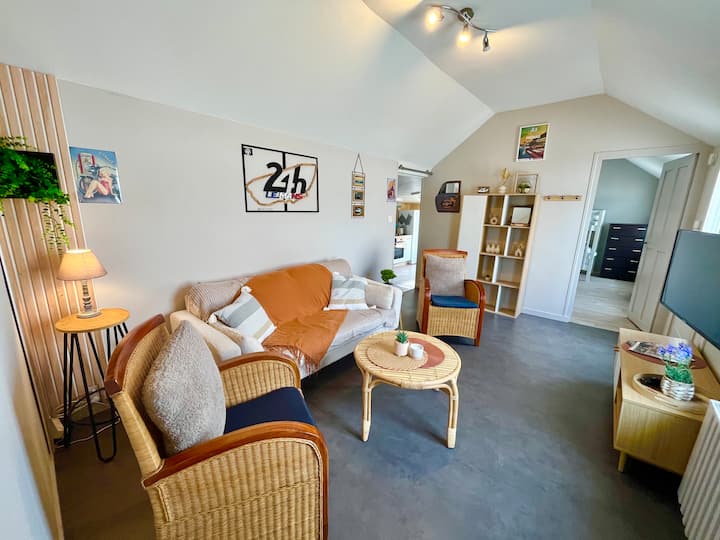 Le Refuge Du Mans | 10 Min Circuit | Jardin Privé - Le Mans