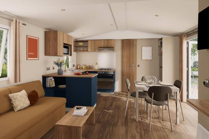 Mobil Home 6 Places, 
Camping 4*
Seignosse Océan - Seignosse