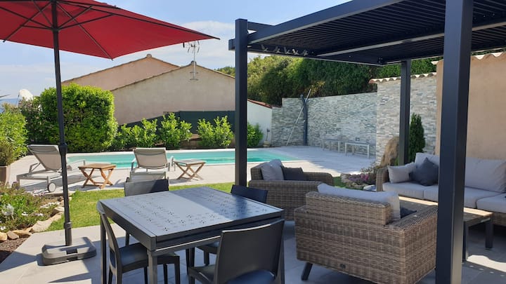 Maison De Charme, Salon Exter Et Piscine Privee. - Alata