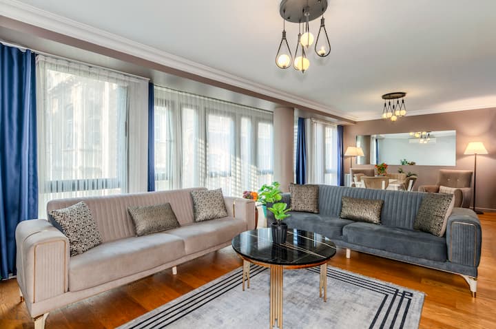 Spacious 3br | Balcony | 2min To Galata Tower - Fatih