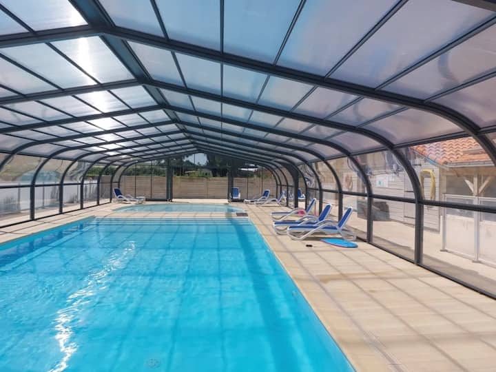 Zecamping 3* Mobil Home 28m² Piscine - La Bernerie-en-Retz