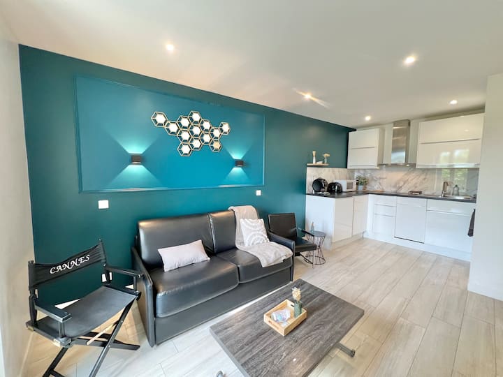 Casa Alma - 3/4 Pers, Clim - 10min Palais & Centre - Cannes