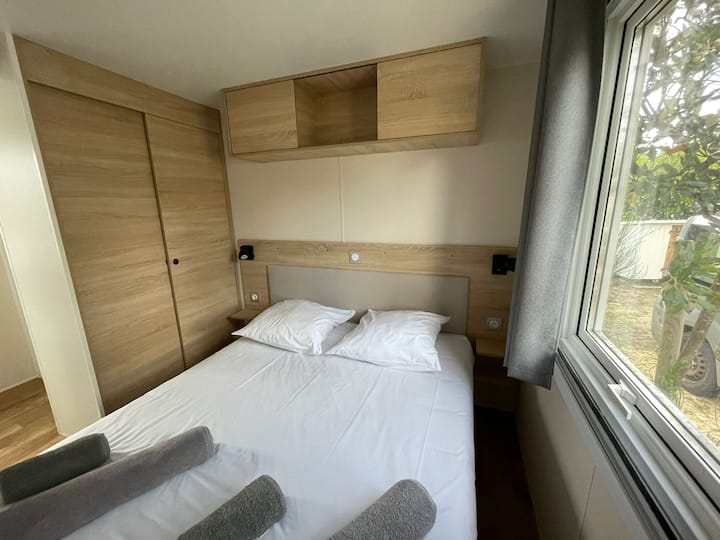 Mobil'home Neuf Cosy Pour 6/8 Au Soleil De Canet - Canet-en-Roussillon