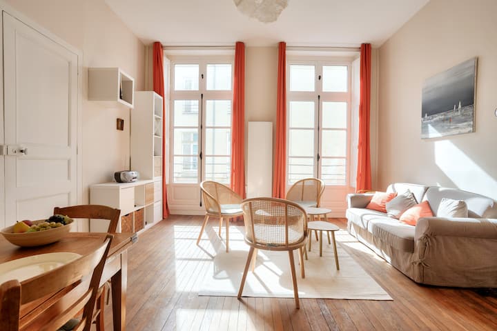 "Opera Gresset", Cosy Et Calme, 2 Ch, Pk - Nantes