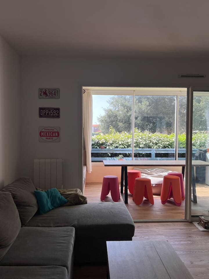 Appartement Moderne Centre Ville Et Plage. - Biscarrosse