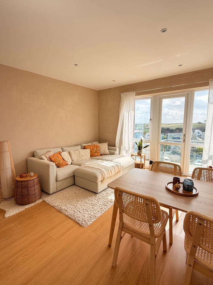 Cosy Boho Flat On The Headland - Crantock Beach