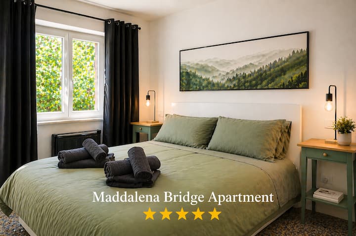 "Maddalena Bridge Apartment" Smart Tv Wi-fi A/c - Bagni di Lucca
