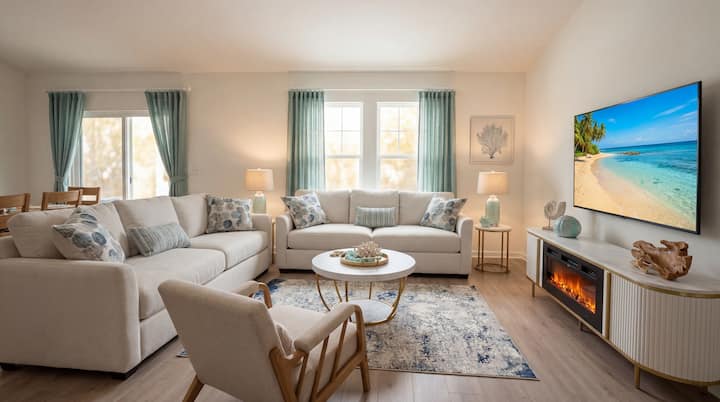 Lake View | 2 Min To Beach | Bikes And Beach Gear - Flagler Beach, FL