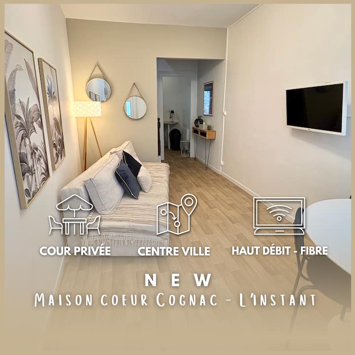 *New* L’instant – Jolie Maison Avec Cour - Cognac