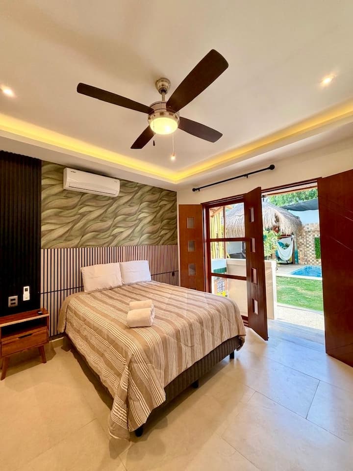 Akbal Dto. 102 A Planta Baja Con Alberca Y Gym - Aéroport international de Cancún (CUN)