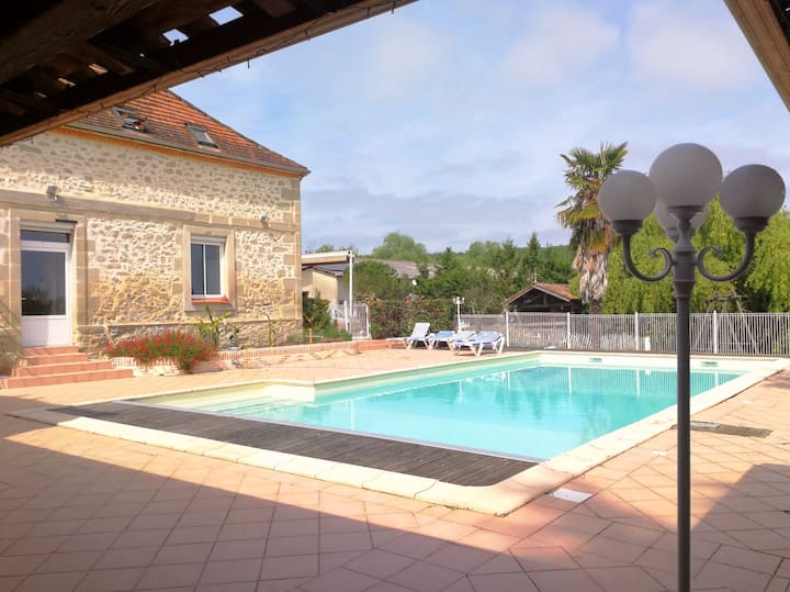 Maison Ancienne Avec Piscine/cuisine D'extérieur - Lot-et-Garonne
