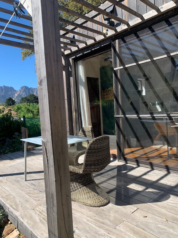 Cabane En Pleine Nature ,  Plage Et Montagne Prêt - Lac du Cinto