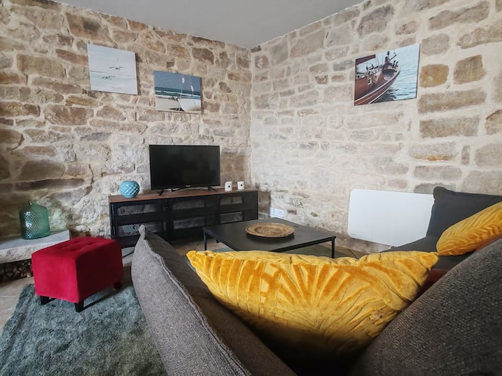 Maison Pierre Et Volets Bleus - Belz