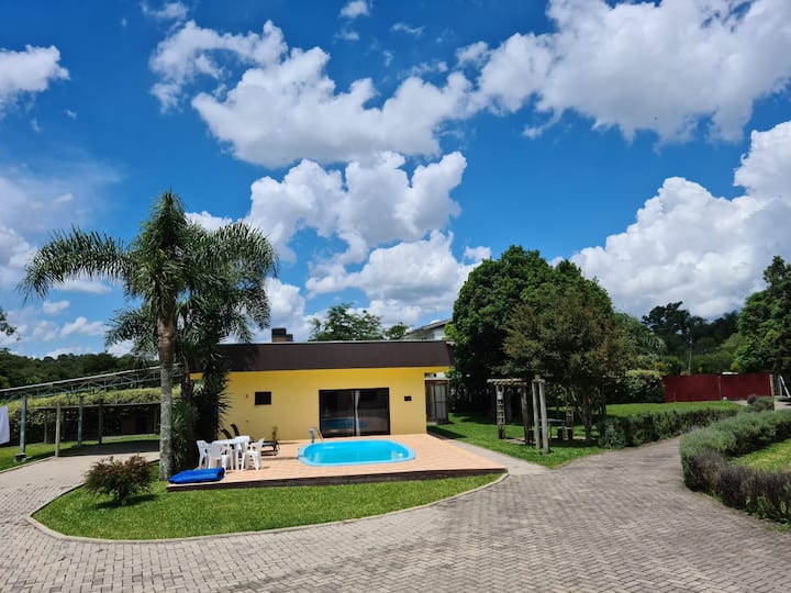 Chácara Pôr Do Sol, Um Paraíso Para Descansar - Garibaldi