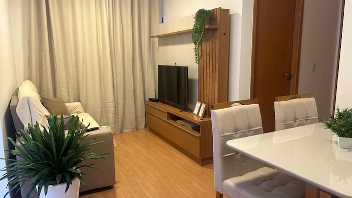 Apartamento Novo 2 Quartos E Suíte Condomínio Dali - Duque de Caxias