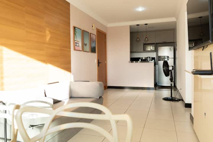 Apê Refúgio Da Praia | Suíte + Piscina - Vila Velha