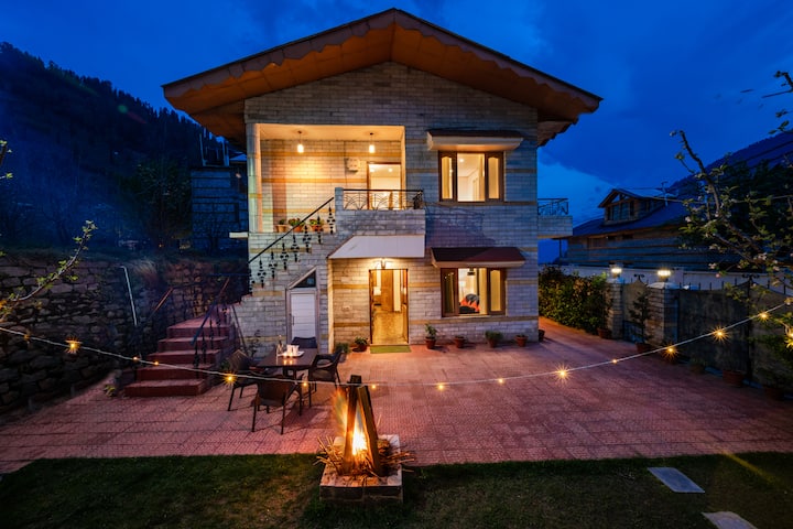 Alohas Alpine Villa | 4br Luxury Retreat In Manali - Manali