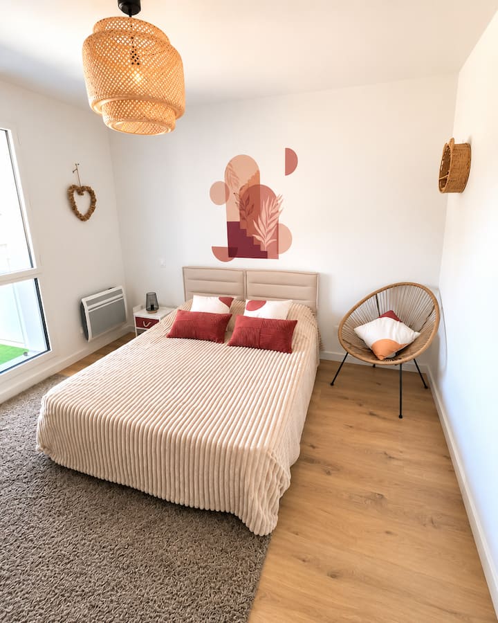 Appartement Cosy à 10 Min De La Plage De Kerhilio - Étel