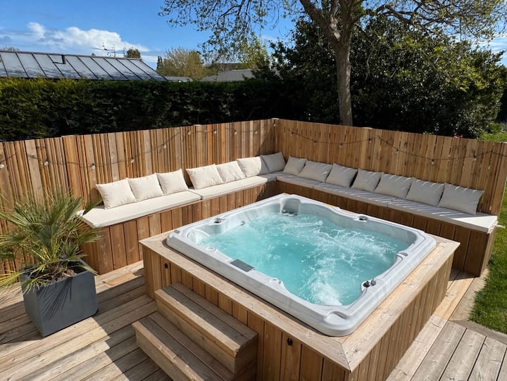 Maison Avec Jacuzzi – Bord De Mer – 4 Chambres - Étel