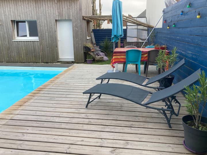Studio Duplex. 500m Du Golfe Du Morbihan. - Île d'Arz