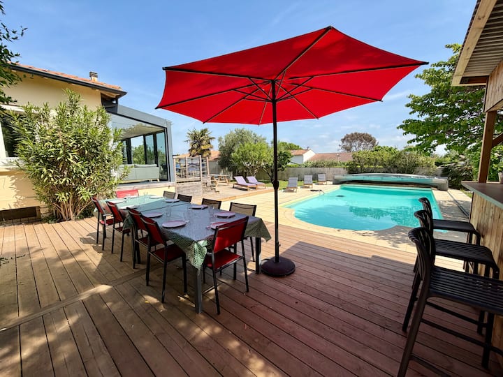 Grande Maison Avec Piscine, à 200m De La Plage ! - Châtelaillon-Plage