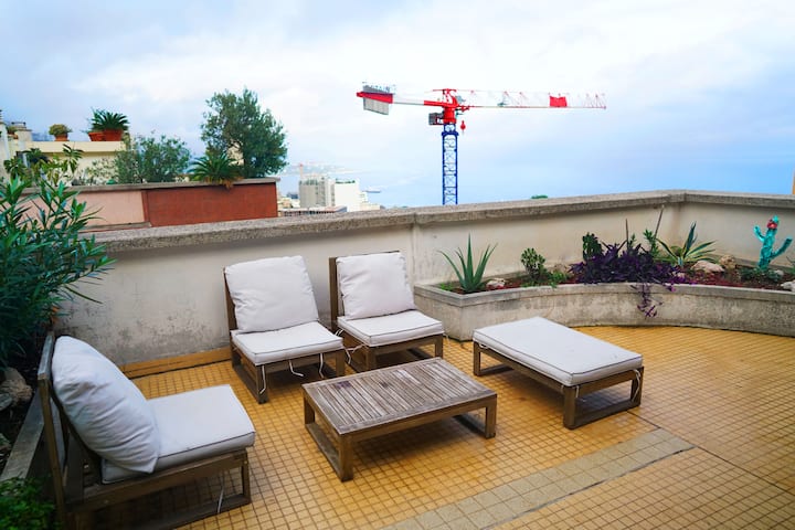 Rooftop à Monaco – Duplex Avec Terrasse Vue Mer - モナコ