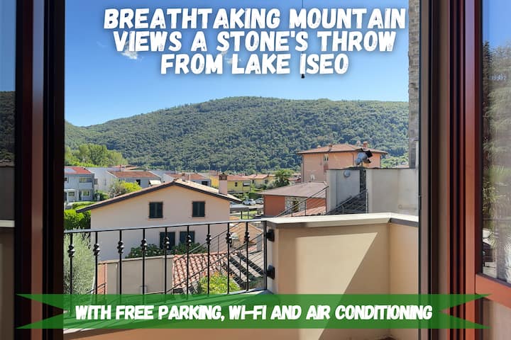 A 5' Del Lago Iseo, Su Oasis De Paz - Grone