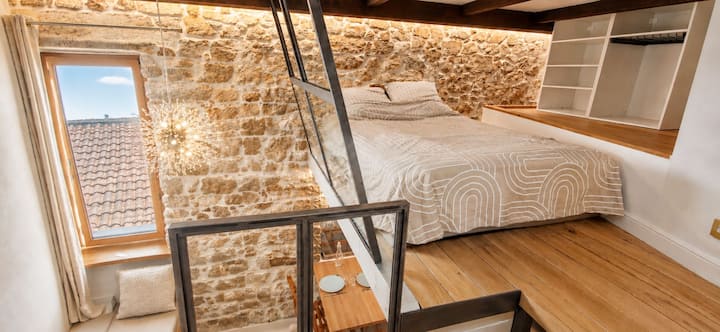 Studio D'architecte En Pierre Plage à Pied - Ajaccio
