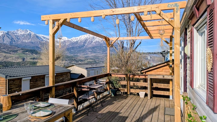 Mobile-home Le Trèfle à Quatre Feuilles - Savines-le-Lac