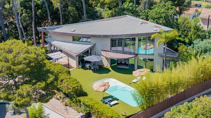 Villa Luma : Design Unique & Vue Mer - Vallauris