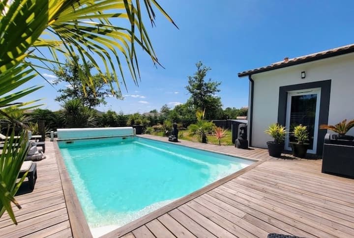 Villa Avec Piscine - Carcans