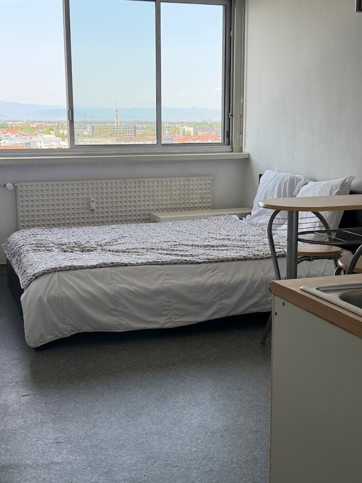 Studio, Résidence, Surveillée, 24/24 - Mulhouse