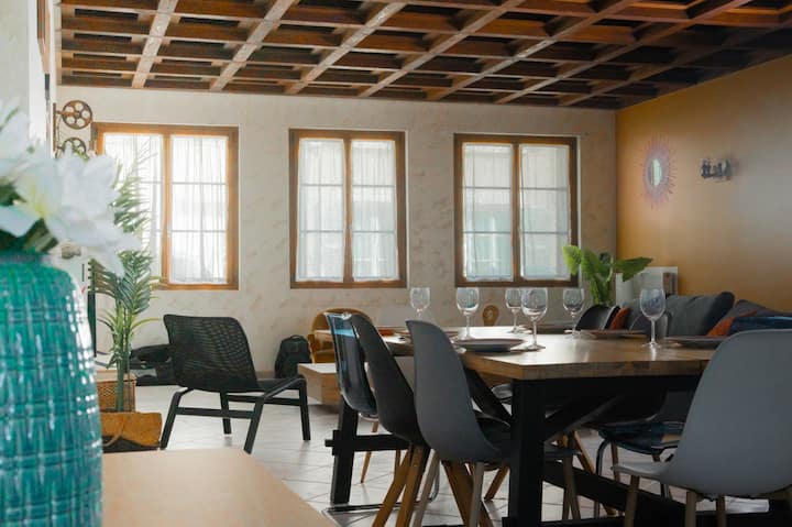 Maison Rénovée 200 M2 Au Calme- 20 Min Cnpe/pipa - Pérouges