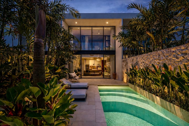 Ocean View 2br Pool & Rooftop Villa In Uluwatu - Uluwatu