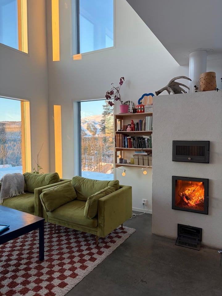 Modernt Hus Med Bastu Nära Samhälle & Skidåkning - Gällivare