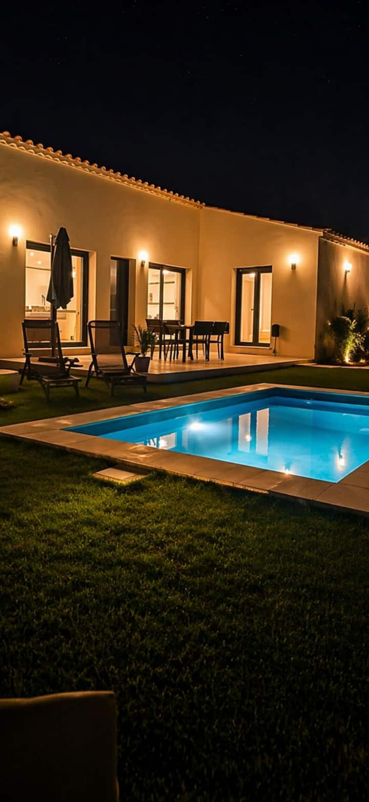 Villa Plain-pied Avec Piscine Proche Avignon - Sorgues